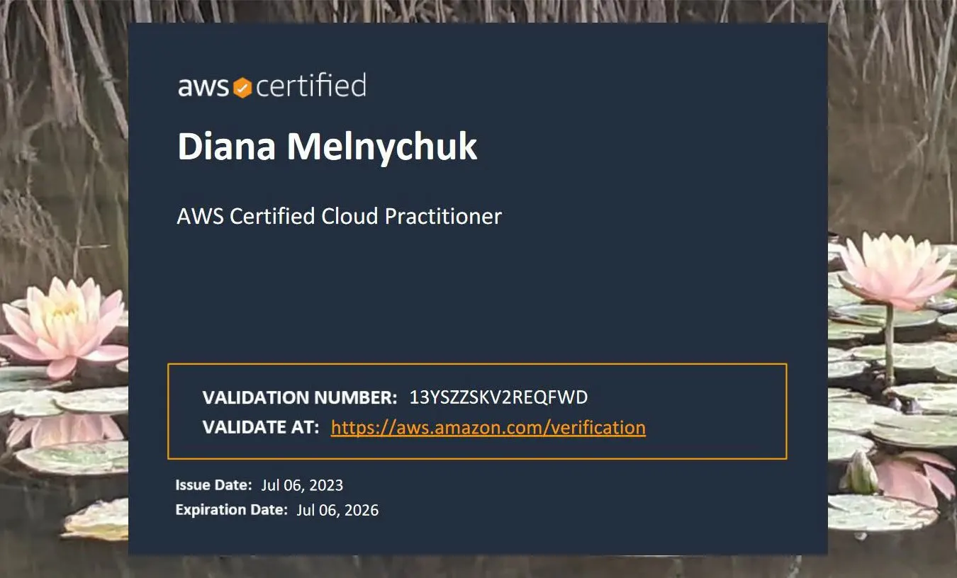 How I got the AWS Certified Cloud Practitioner · Nikxy
